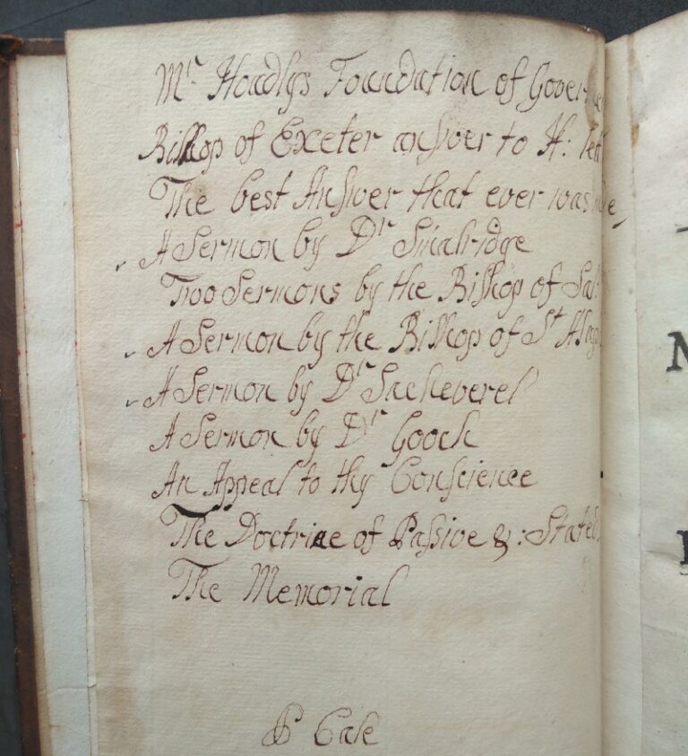 The Library of John Cale (1722–1777) – Hertford College Library ...