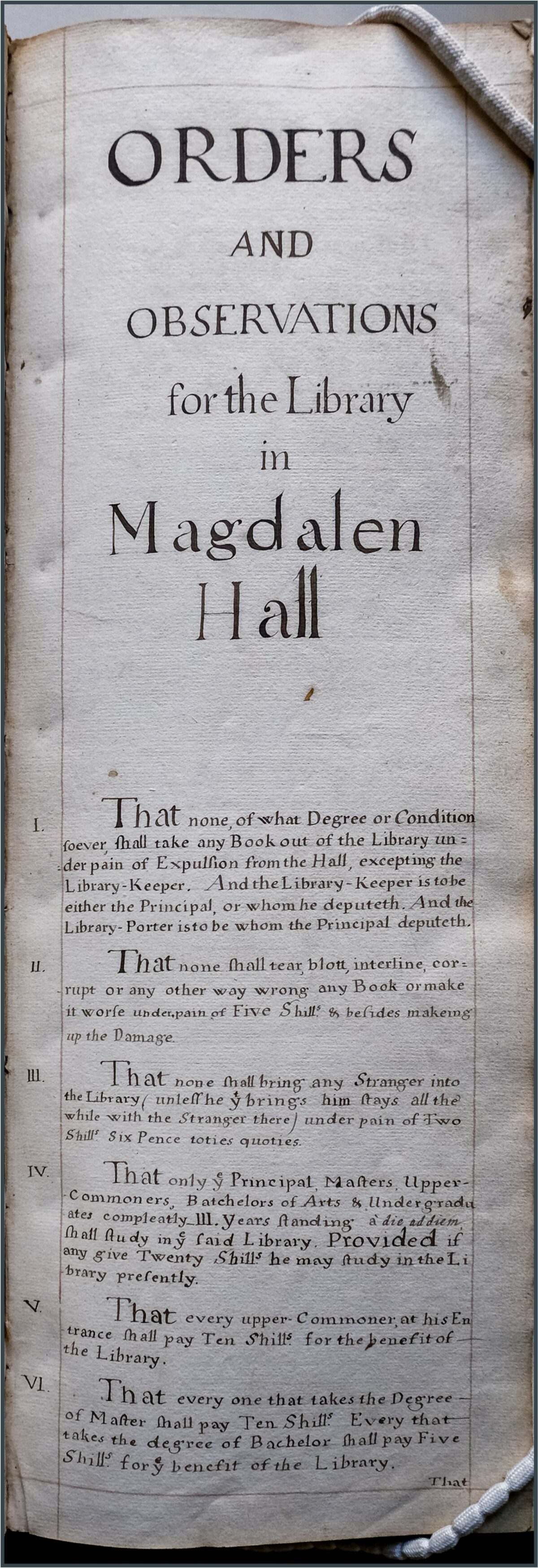 The Early Modern Library – Hertford College Library & Archives Blog